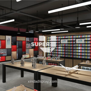 Electronic Shop Interior Design Drone Headset Phone Accessories Display ...