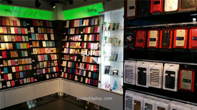 Mobile Cell Phone Case Shop Design - Guangzhou Xinda Decoration Design ...