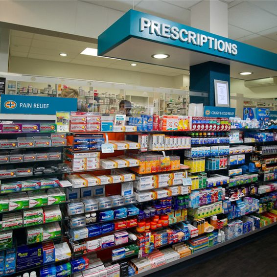 Chain Store Pharmacy Decoration Design Ideas - Retail Shop Interior ...