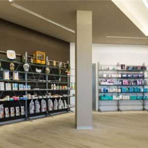 Modern Small Pharmacy Interior Design - Retail Shop Interior Design ...