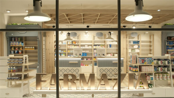 Wood and stoneware Medical Shop Decoration Ideas - Guangzhou Xinda ...