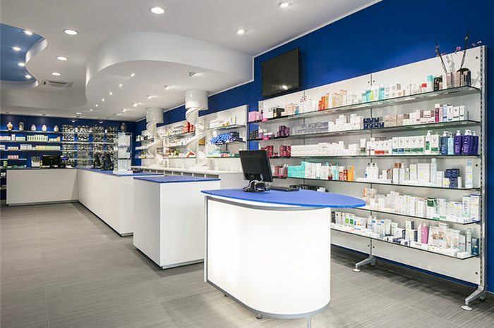 Awesome Modern Retail Pharmacy Interior Design - Retail Shop Interior ...