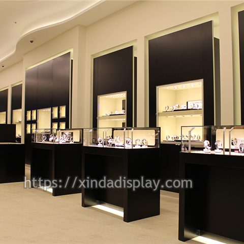Custom Made Luxury Watch Shop Display Furniture - Retail Shop Interior ...