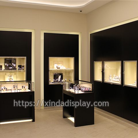 Custom Made Luxury Watch Shop Display Furniture - Retail Shop Interior ...