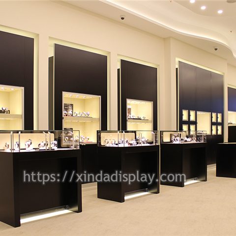 Custom Made Luxury Watch Shop Display Furniture - Retail Shop Interior ...