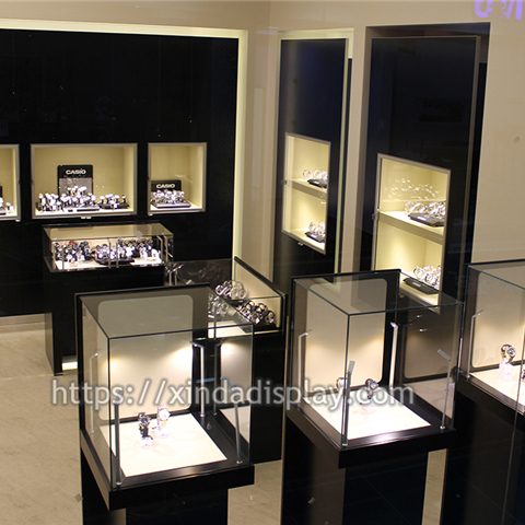 Custom Made Luxury Watch Shop Display Furniture - Retail Shop Interior ...