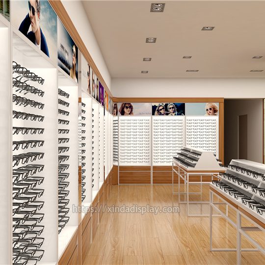 Fashion 3D Optical Shop Interior Design - Retail Shop Interior Design ...
