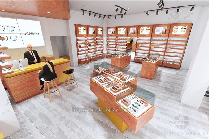 Custom Optical Shop Design Layout - Retail Shop Interior Design & Store ...
