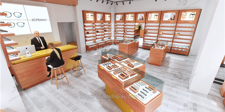 Luxury Retail Optical Shop Design Ideas - Guangzhou Xinda Decoration ...