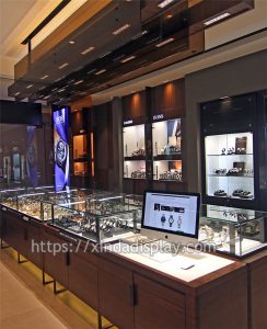 Luxury Store Display Furniture Wrist Watch Showcase - Custom Retail ...