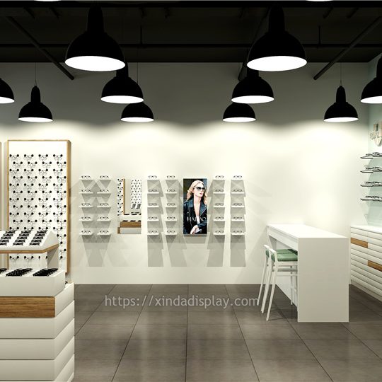 Optical Shop Interior Design Decoration - Retail Shop Interior Design ...