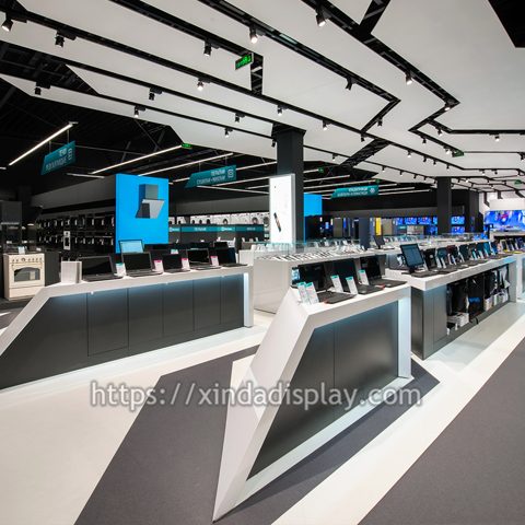 3D Consumer Electronics Shop Interior Design - Retail Shop Interior ...