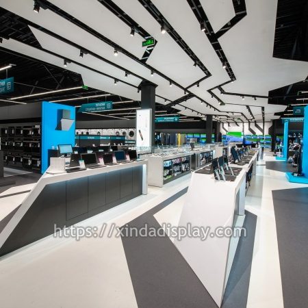 3D Consumer Electronics Shop Interior Design - Retail Shop Interior ...