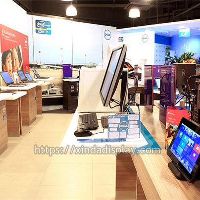 3D Retail Interior Design Computer Shop Decoration Ideas - Retail Shop ...