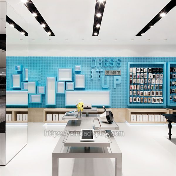 Cell Phone Shop Decoration for Mobile Shop - Retail Shop Interior ...