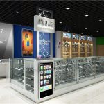Cell Phone Mall Kiosk For Phone Cases - Custom Retail Display Shop ...