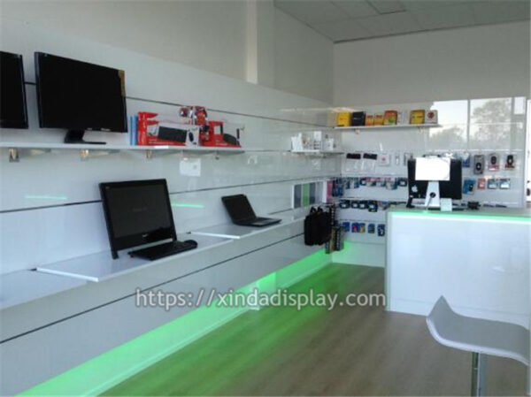 Computer Shop Display Fixture Modern Computer Showroom Design ...