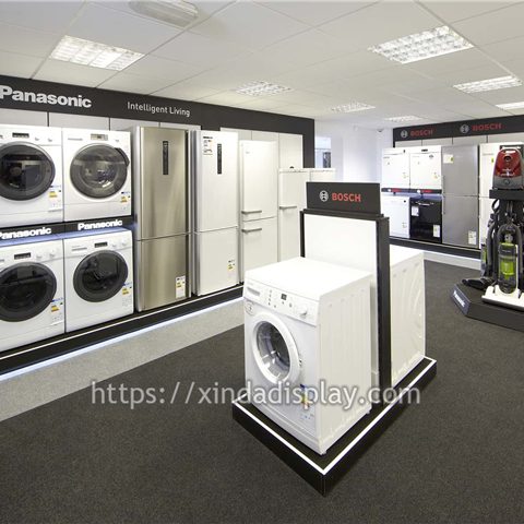 Custom Interior Design Home Appliances Shop Decoration Ideas - Retail ...