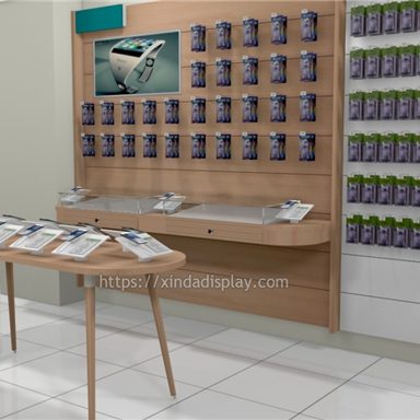 Custom Mobile Cell Phone Shop Layout Design - Retail Shop Interior ...