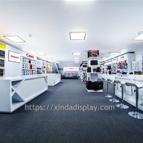 Fashion 3D Retail Camera Shop Design Ideas - Retail Shop Interior ...