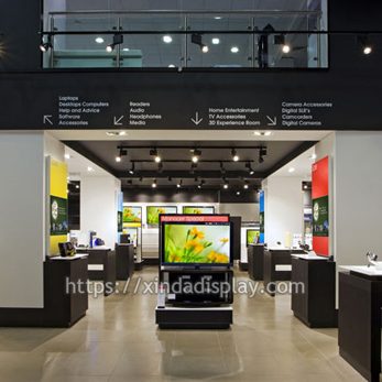 Fashion Consumer Electronics Showroom Design - Retail Shop Interior ...