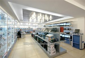 Fashion Electronic Store Fixture Laptop Display Cabinet - Custom Retail ...
