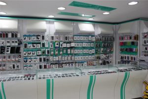 Mobile Cell Phone Display Counter - Custom Retail Display Shop Fittings ...