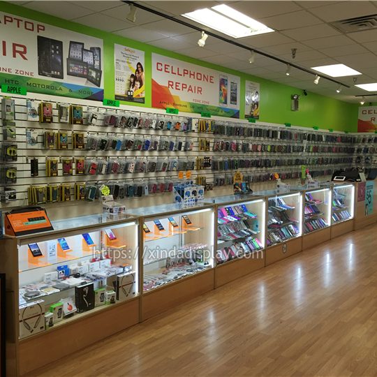 Mobile Cell Phone Repair Shop Decoration - Retail Shop Interior Design ...