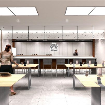 Mobile Cell Phone Showroom Design - Retail Shop Interior Design & Store ...