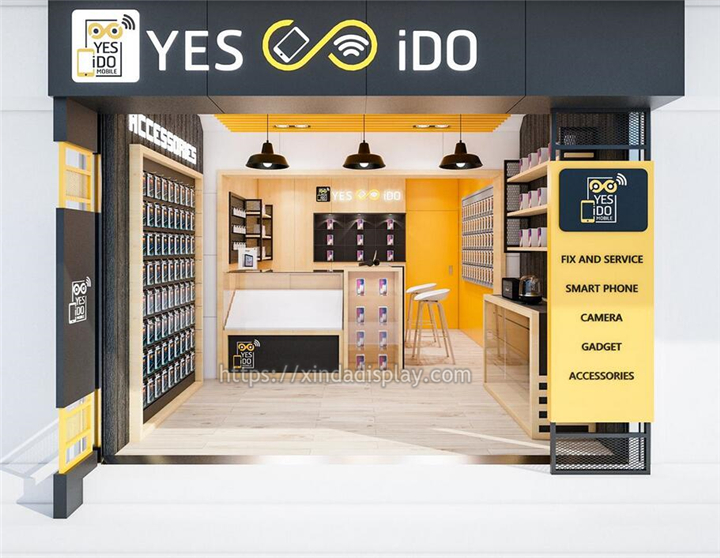 Mobile Phone Accessories Store Interior Design Retail Shop Interior