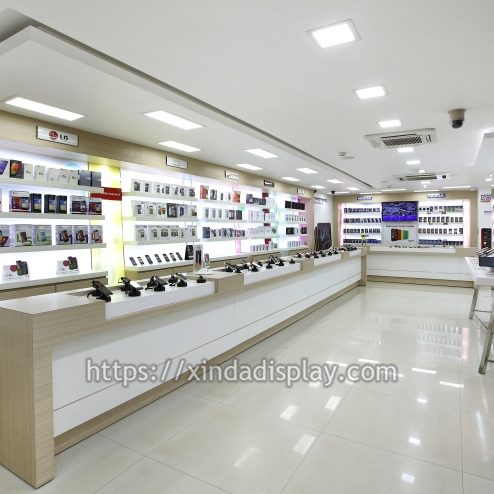 Modern Consumer Electronics Shop Furniture Design - Retail Shop ...