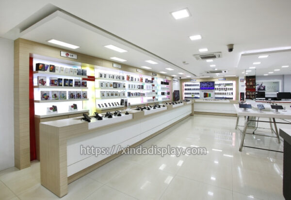 Modern Consumer Electronics Shop Furniture Design - Guangzhou Xinda ...