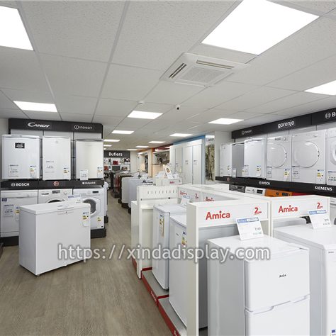 Modern Home Appliances Retail Store Interior Design - Retail Shop ...