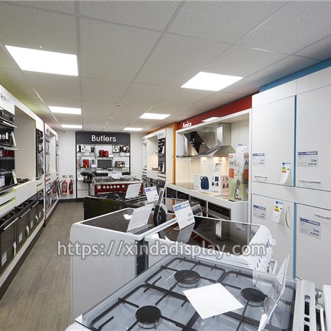 Modern Home Appliances Retail Store Interior Design - Retail Shop ...