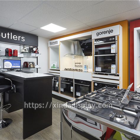 Modern Home Appliances Retail Store Interior Design - Retail Shop ...