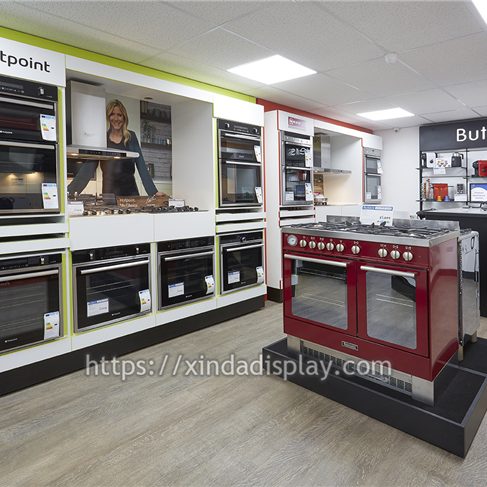 Modern Home Appliances Retail Store Interior Design - Retail Shop ...