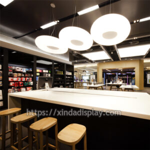 New Computer Shop Fittings Laptop Retail Display Table - Custom Retail ...