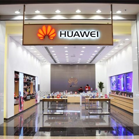 Retail Cell Phone Showroom Interior Design - Retail Shop Interior ...