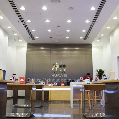 Retail Cell Phone Showroom Interior Design - Retail Shop Interior ...