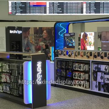 Retail Consumer Electronics Shop Display System - Retail Shop Interior ...