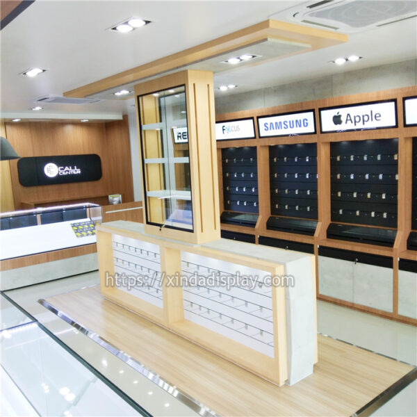Retail Mobile Cell Phone Store Display Fixture - Guangzhou Xinda ...