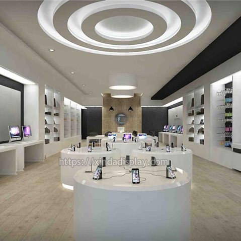 Retail Store Interior Decoration For Mobile Shop - Retail Shop Interior ...