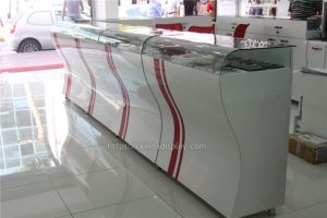 Shopping Mall Mobile Phone Display Counter Design - Custom Retail ...