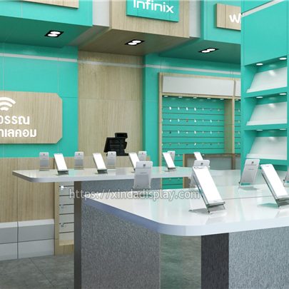 Simple Mobile Phone Shop Interior Design - Retail Shop Interior Design ...