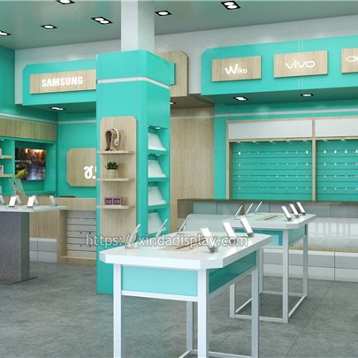 Simple Mobile Phone Shop Interior Design - Retail Shop Interior Design ...