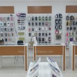 Mobile Cell Phone Display Counter - Custom Retail Display Shop Fittings ...