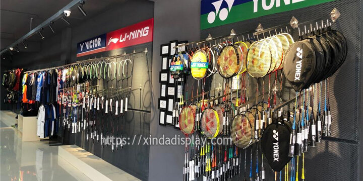 Custom Badminton Racket Shop Design Badminton Shop Fittings ...