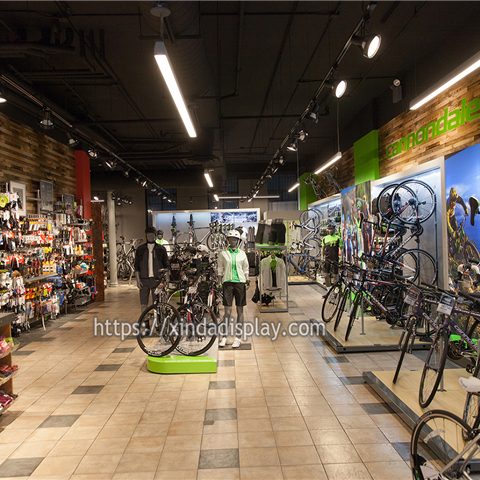 Custom Bike Shop Design Bicycle Shop Fittings Manufacturing - Retail ...