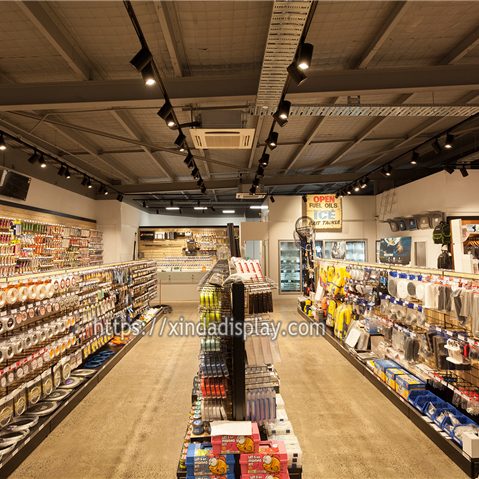 Custom Fishing Poles Bait and Tackle Shop Design Fishing Shop Fittings ...