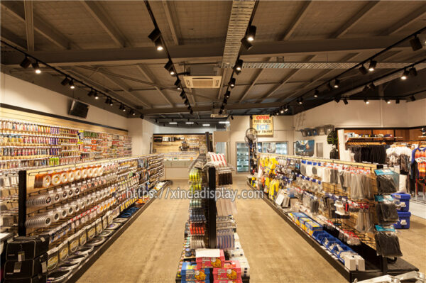 Custom Fishing Poles Bait and Tackle Shop Design Fishing Shop Fittings ...